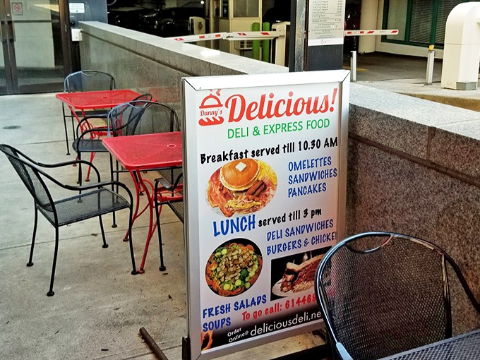 Even the outdoor seating has personality&mdash;a little urban oasis where your sandwich tastes somehow better with a side of people-watching.