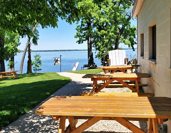 Lakeside dining where the view competes with your plate &ndash; and somehow both win.