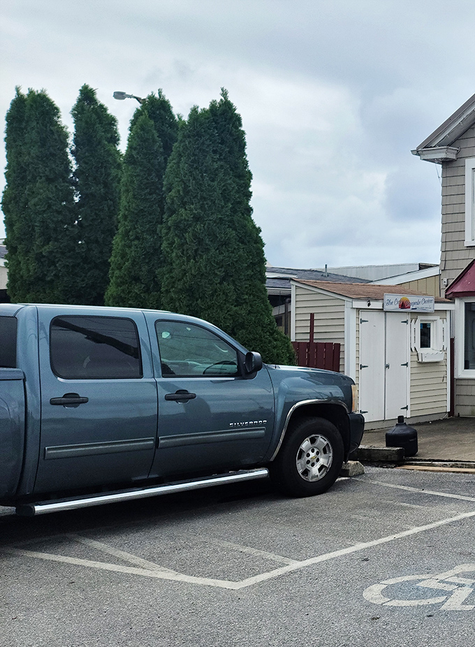 Even the parking lot has that "almost to the water" excitement&mdash;where the air smells like salt, Old Bay, and imminent seafood happiness.