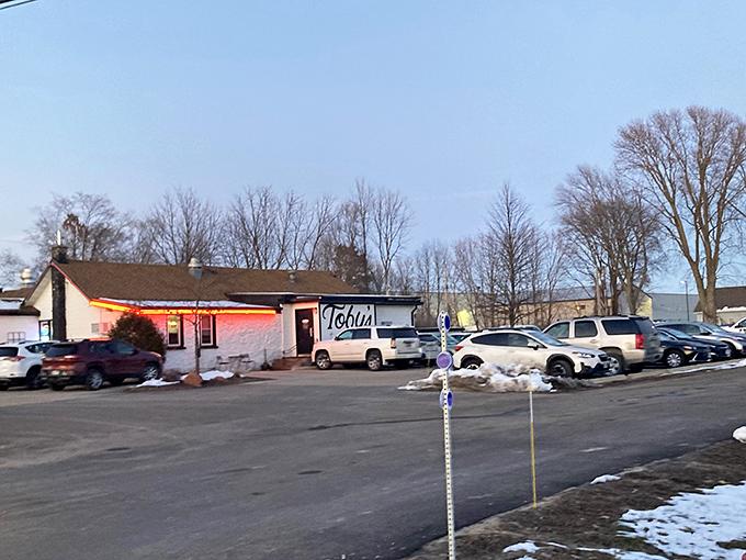 Even in winter, Toby's packed parking lot tells you everything you need to know. In Wisconsin, neither snow nor sleet keeps people from their supper club ritual.