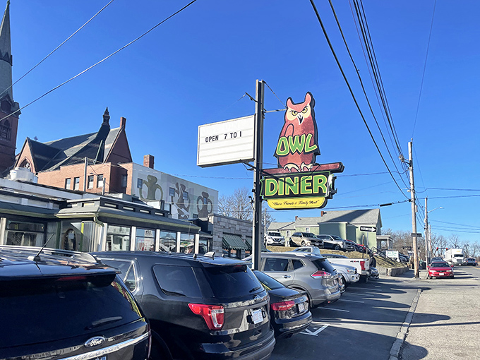 The packed parking lot tells the real story &ndash; when locals line up like this on a weekday morning, you know you've found the real deal.