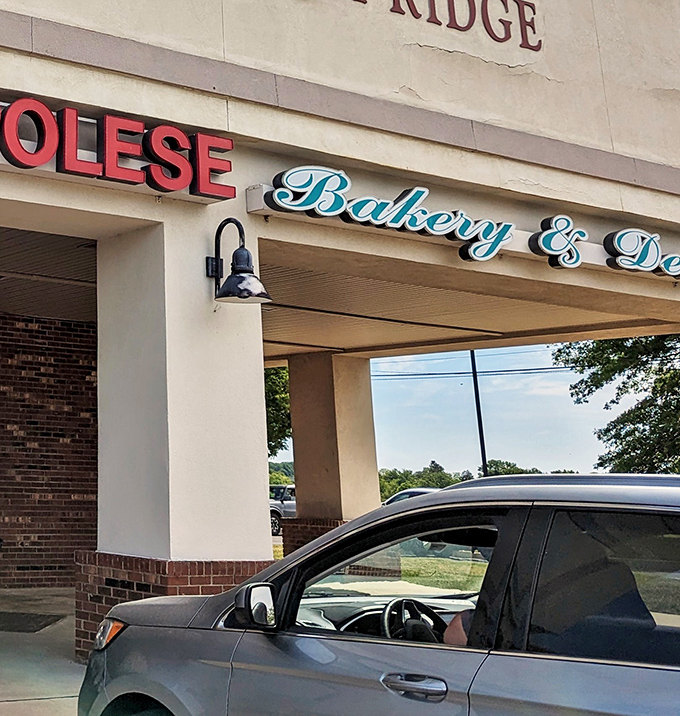 Even from the parking lot, that Corropolese sign promises a carb-laden adventure worth every minute of your drive.