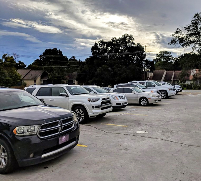 A full parking lot at any hour tells you everything you need to know about local approval ratings.