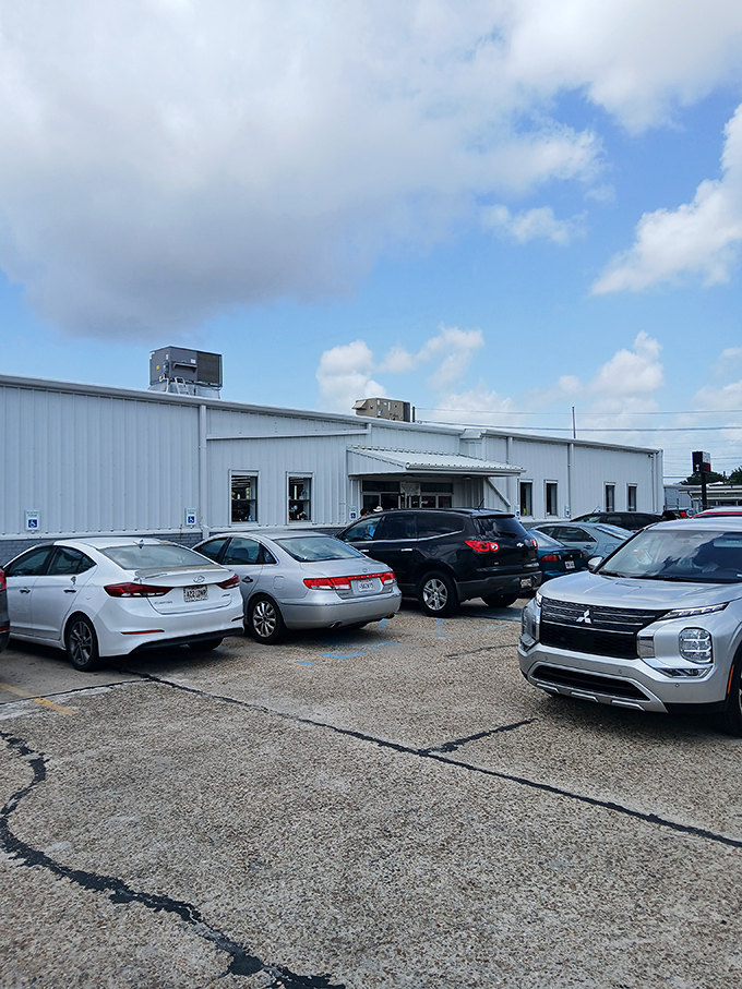 The parking lot fills with hopeful hunters. Cars gather like eager contestants at a game show, all vying for the chance to find that perfect something.