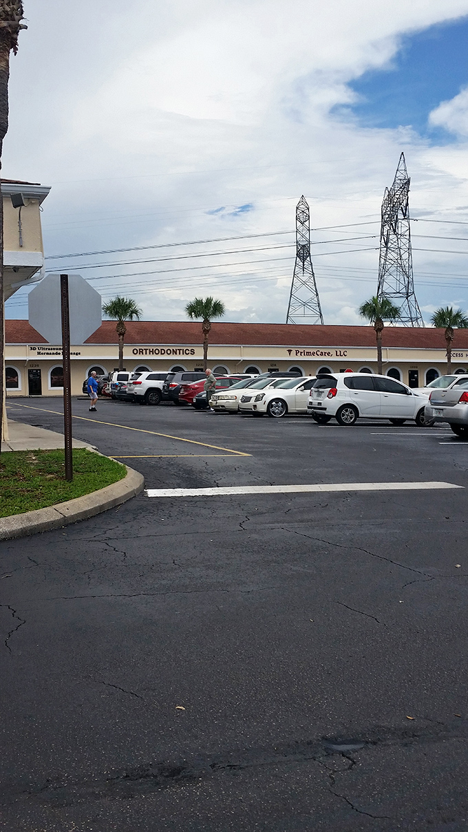 The shopping center setting might fool tourists, but locals know that culinary paradise often hides between the orthodontist and the nail salon.