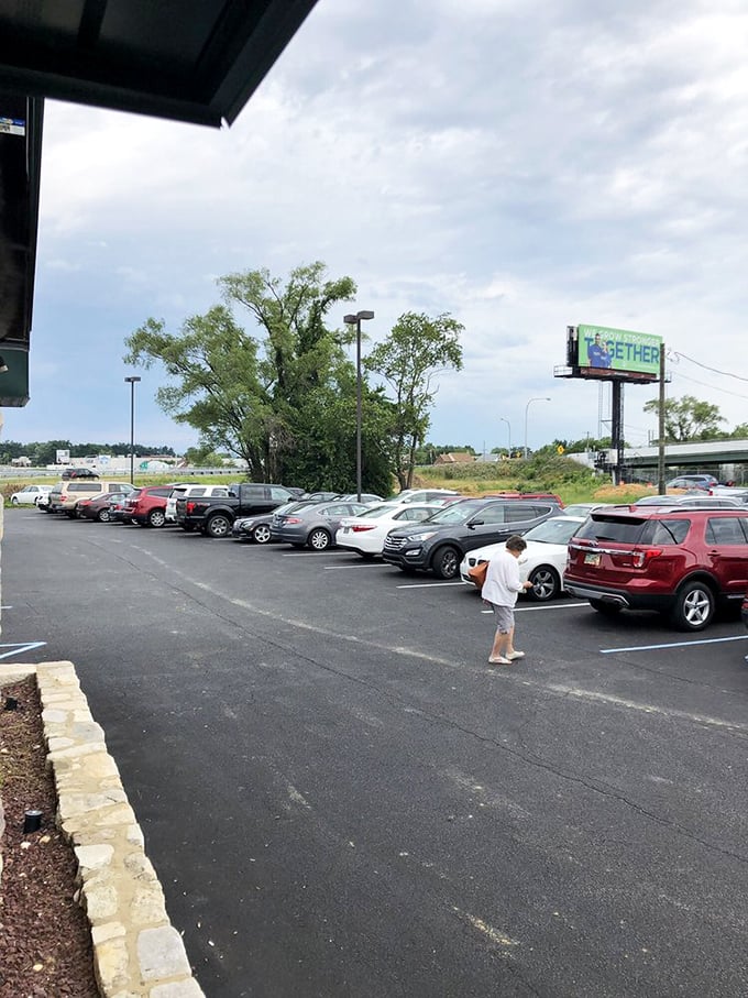 A packed parking lot tells the real story&mdash;when locals willingly wait for breakfast, you know you've found something special.