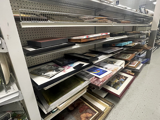 Picture frames wait to showcase your memories in styles ranging from elegant to whimsically artistic.