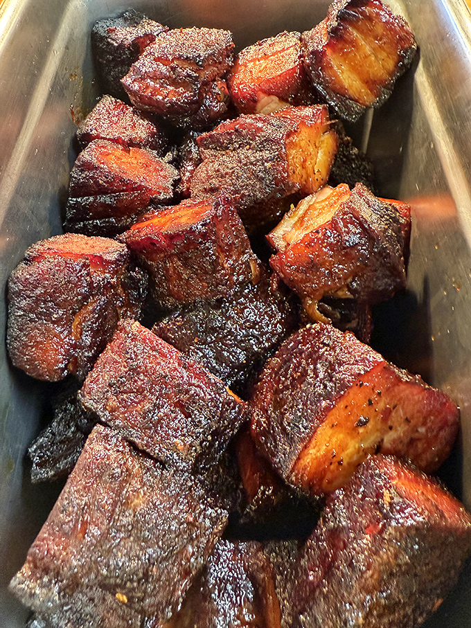 Burnt ends aren't mistakes &ndash; they're barbecue's greatest achievement, like meat candy that's been kissed by fire and time.