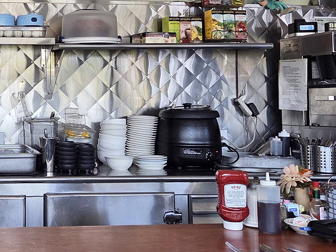 The kitchen battlefield &ndash; where spatulas are wielded with the precision of samurai swords and coffee pots stand ready for caffeine emergencies.