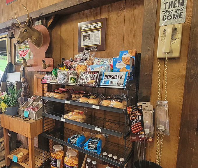 These tables have hosted everything from first dates to family reunions. The wooden floors have absorbed decades of stories and ice cream drips.