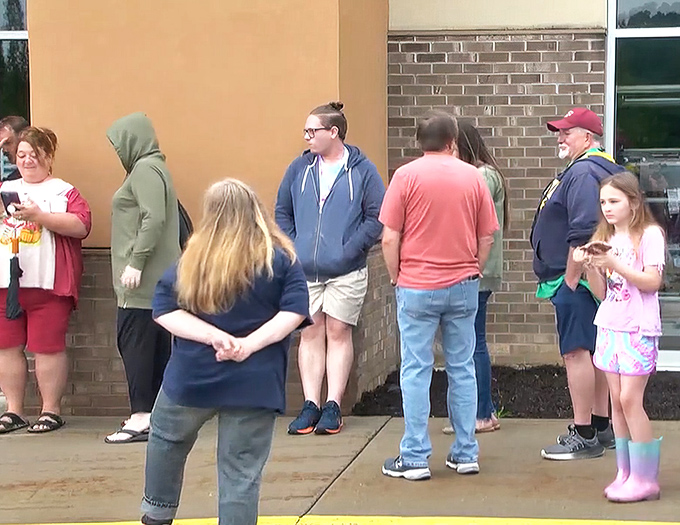 When opening day draws crowds like this, you know the community has been eagerly waiting for deals.