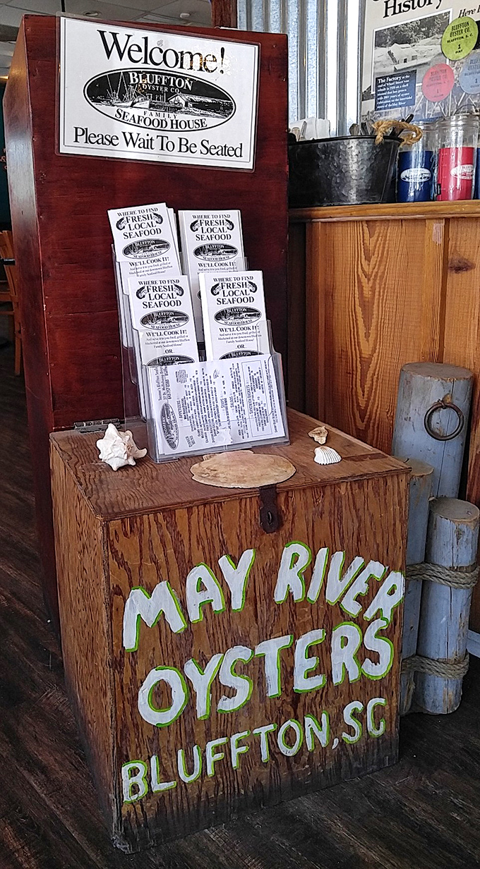 "Please Wait To Be Seated" really means "Prepare for a seafood experience that will ruin all other seafood for you forever."