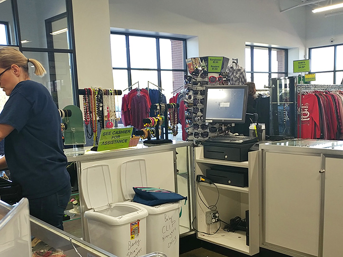 The final frontier of thrift shopping&mdash;the checkout counter where your mountain of treasures somehow adds up to less than lunch.