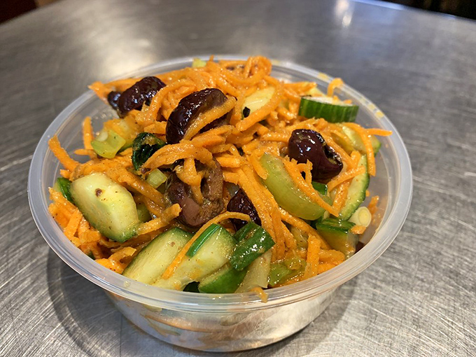 This isn't just a side salad&mdash;it's crunchy, colorful proof that vegetables can hang with the big meaty players at the BBQ table.