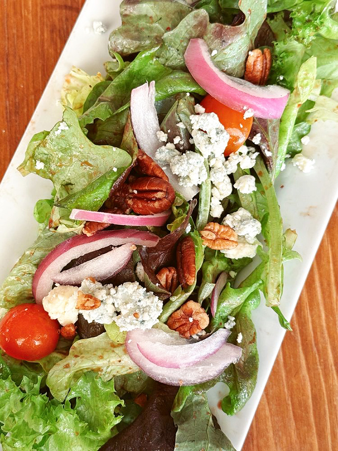 This isn't just a salad&mdash;it's insurance against vegetable guilt, allowing you to order that second pizza with the clear conscience you deserve.