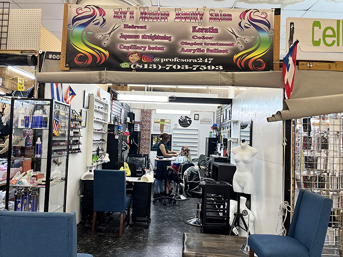 The salon section proves that looking good doesn't mean spending like you're heading to the Oscars.