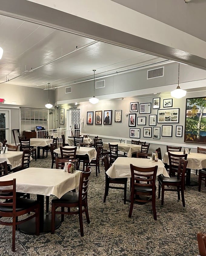Another dining room, another collection of tables where memories are made between bites of fried chicken and forkfuls of mac and cheese.