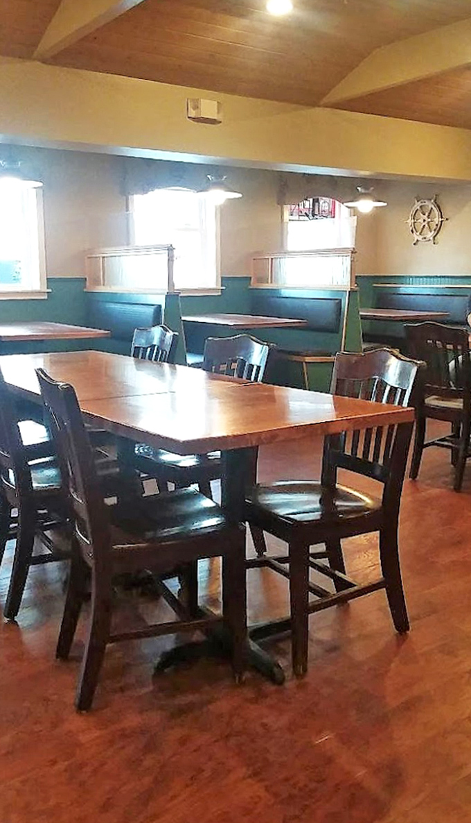 Cozy booths and wooden chairs invite you to settle in for the long haul—because rushing through seafood this good would be criminal.