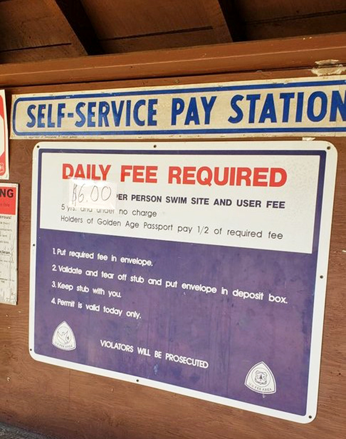 The price of paradise – a small fee for memories that last a lifetime and photos your friends won't believe aren't filtered.