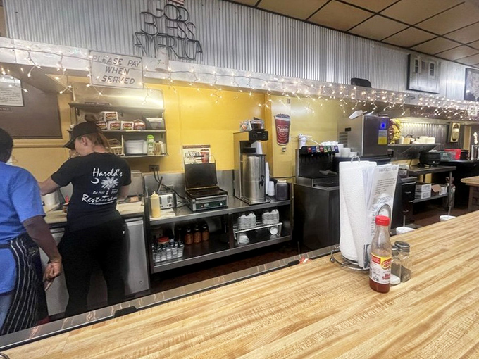 Behind every great diner is a hardworking staff who knows that good food doesn't need fancy techniques—just consistency, care, and a touch of Southern hospitality.