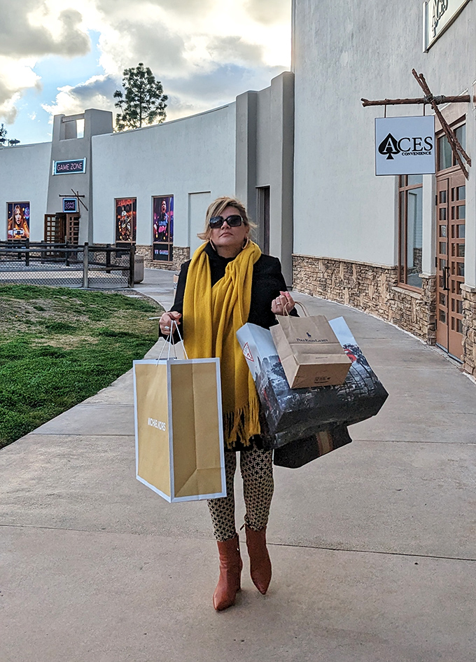 The thrill of the hunt pays off with armfuls of designer treasures, proving retail therapy is sometimes the best medicine.