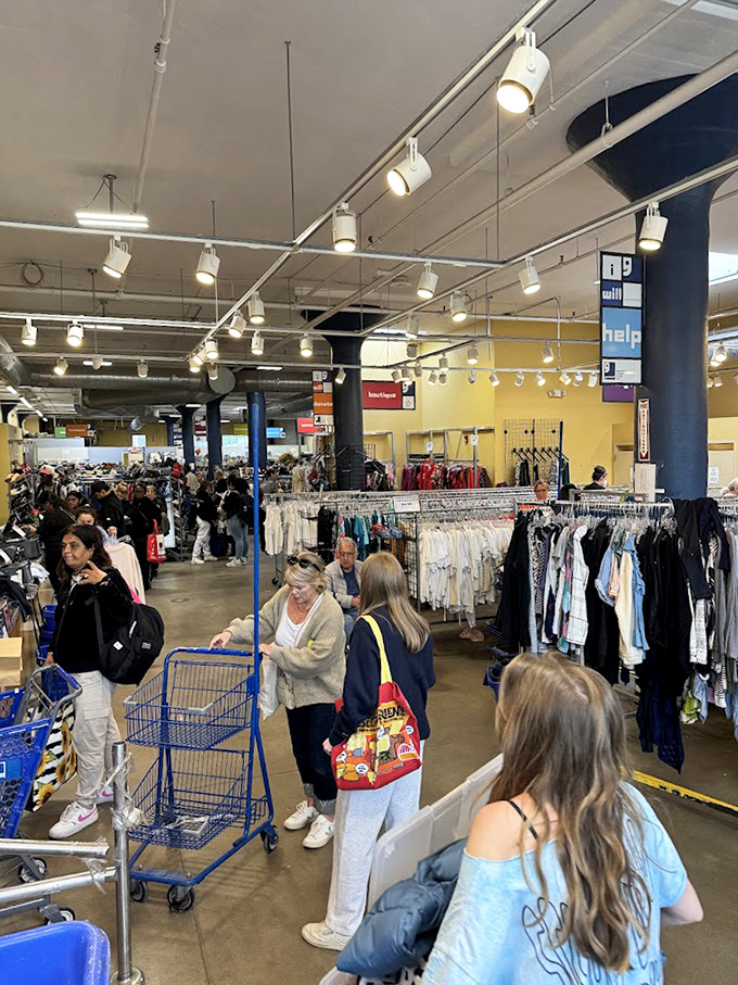 The weekend crowd knows the secret&mdash;Goodwill is where Boston's savvy shoppers find their treasures. The thrill of the hunt brings them together.