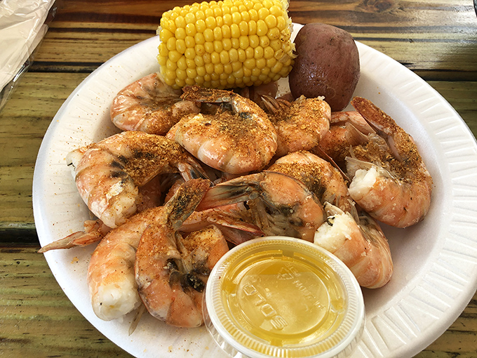 Peel-and-eat shrimp with corn on the cob&mdash;nature's perfect finger foods united on one glorious plate.