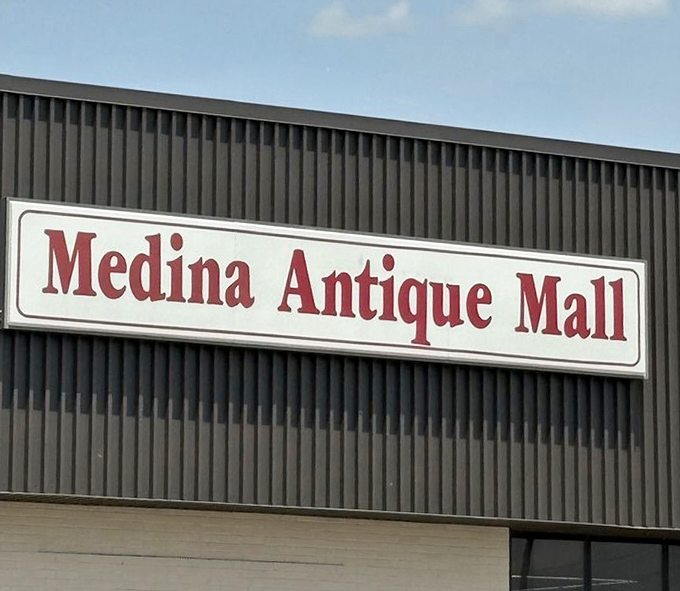 Even the signage has vintage charm, like finding directions written by your favorite uncle.