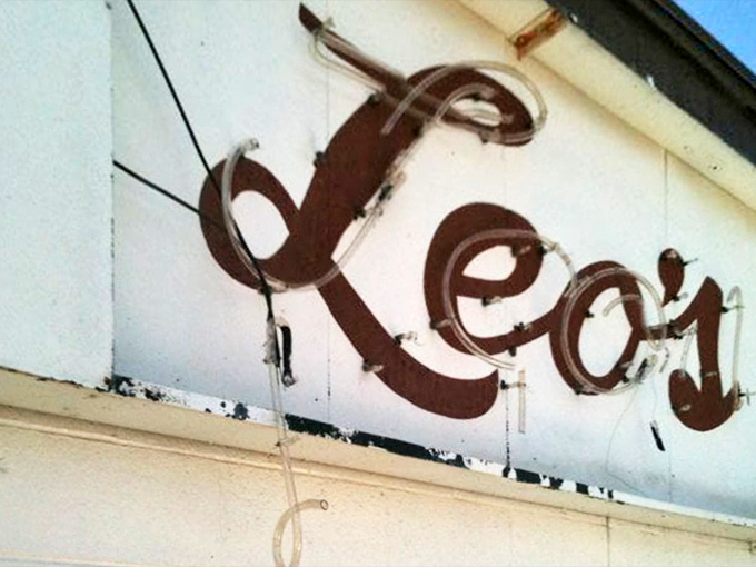 The vintage Leo's sign has guided hungry Oklahomans through decades of cravings&mdash;a beacon of barbecue hope.