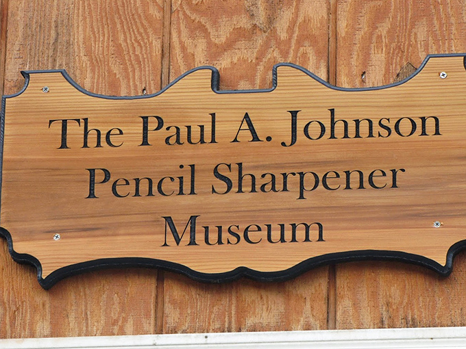 The official sign that transformed one man's quirky collection into a legitimate museum worthy of road-trip status.