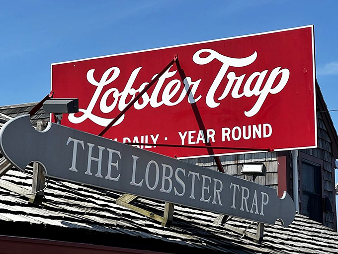The sign that's launched a thousand U-turns on Cape Cod roads. "Year Round" are possibly the two most beautiful words to locals.