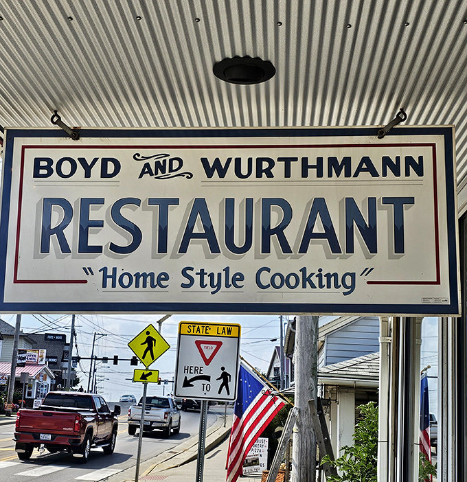 "Home Style Cooking" isn't just a slogan&mdash;it's a solemn promise hanging above Berlin's main street, drawing in hungry souls like a culinary lighthouse.