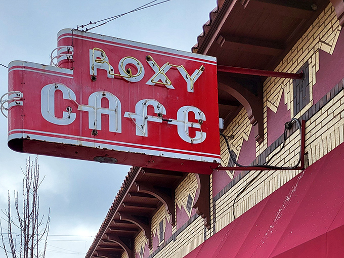 Even from the street, that vintage signage whispers promises of homestyle breakfast perfection inside. 