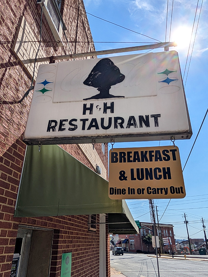 The vintage signage promises soul food that's been perfecting the art of breakfast for longer than most restaurants survive.