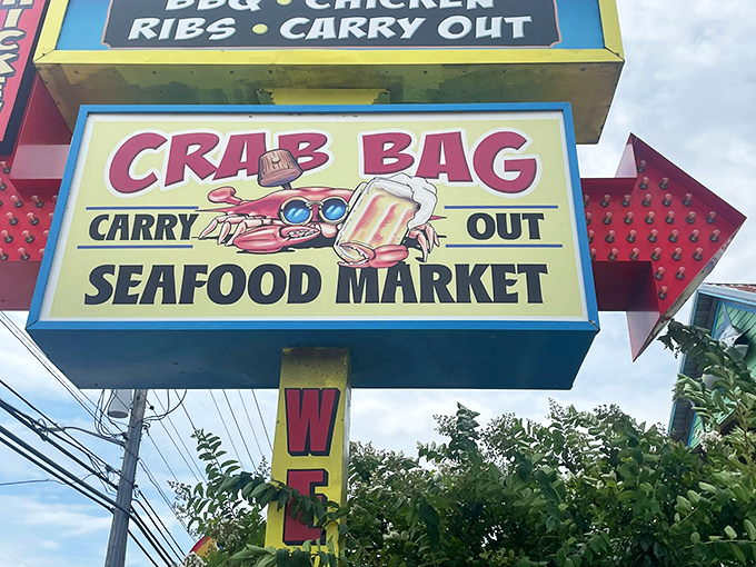 Bold signage that doesn't mess around &ndash; when you're this good at seafood, subtle advertising is completely unnecessary and overrated.
