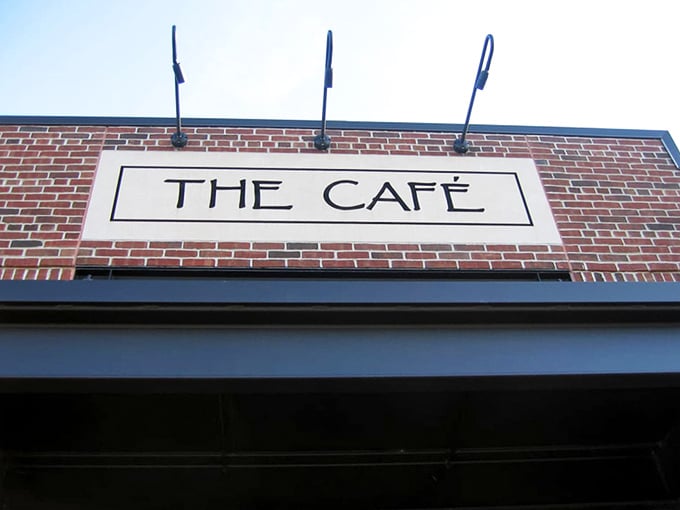 The sign says it all &ndash; sometimes simplicity is the ultimate sophistication. No fancy fonts needed when your food speaks volumes.