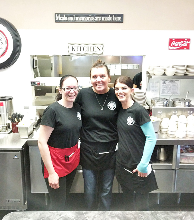 The real secret ingredient at any great diner: staff who treat you like family and make you feel like you've come home rather than just out to eat.