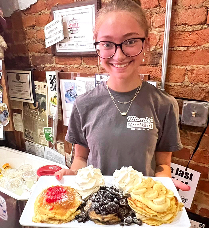 The true secret ingredient at Mamie's isn't listed on any recipe card&mdash;it's the genuine smile that comes with every plate of pancake perfection.