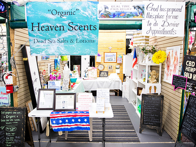 Heaven Scents offers Dead Sea products that promise relaxation&mdash;because after a day of bargain hunting, your wallet isn't the only thing that needs rejuvenation.