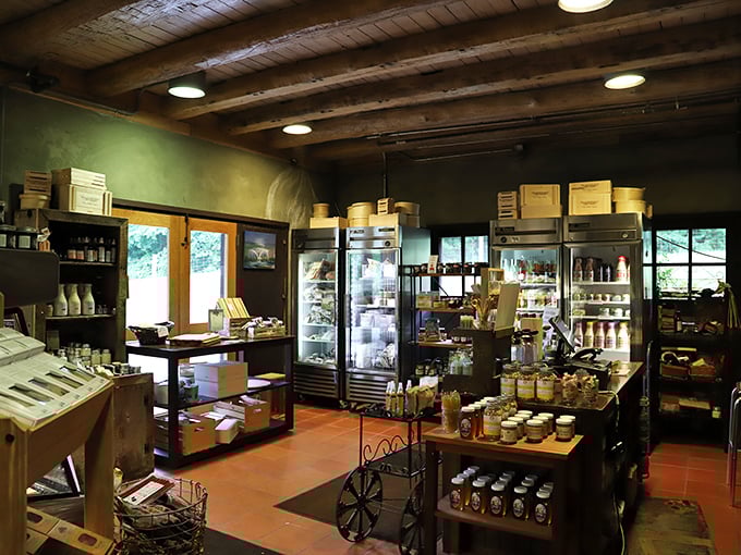 A farm store that feels like stepping into your fantasy pantry. Every shelf holds treasures that whisper, "Yes, your refrigerator deserves this upgrade."