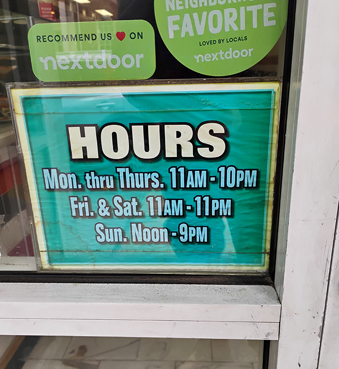 Open seven days a week &ndash; because Pennsylvania's wing and pizza cravings don't take days off.