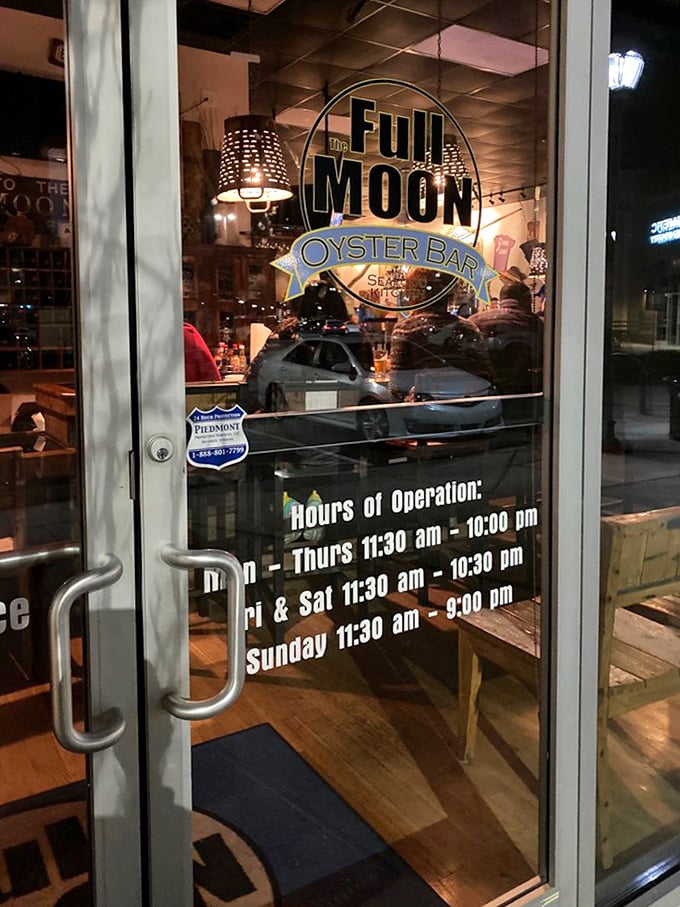 The hours posted on the door are less a schedule and more a countdown to your next seafood revelation.