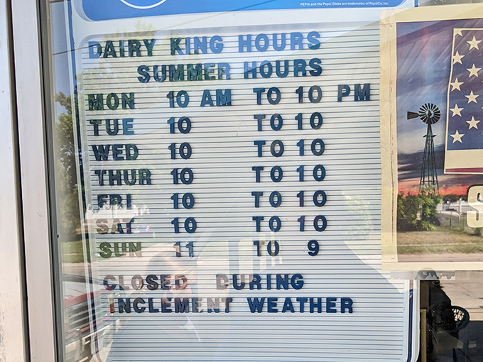 Summer hours that feel like a promise &ndash; from 10 to 10, your cravings for frozen perfection can be satisfied almost any time.