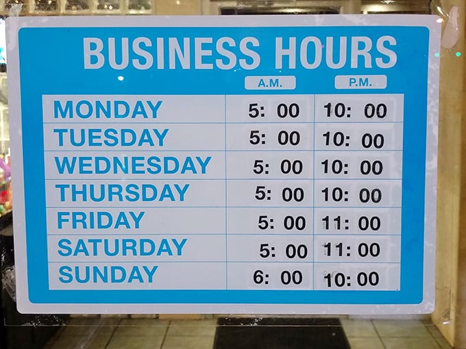 These hours aren't just a schedule&mdash;they're a promise. From 5 AM for the early birds to 11 PM for the night owls, Tic-Toc's clock is perpetually set to "hungry."