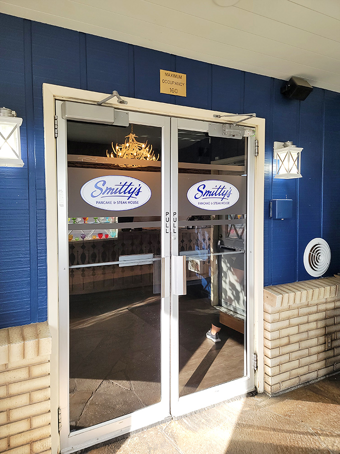 The entrance promises what lies beyond&mdash;comfort food and zero pretension. Those doors have welcomed generations of hungry Idahoans.