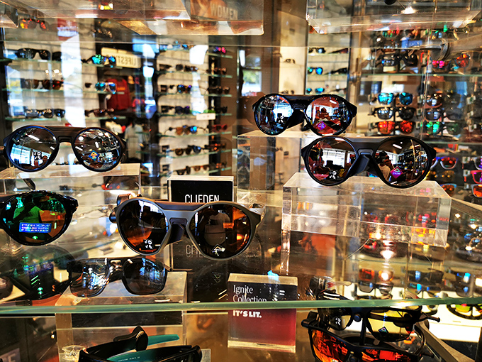 Sunglasses galore &ndash; because everyone deserves to feel like a mysterious celebrity while simply running errands or dodging paparazzi at the food court.