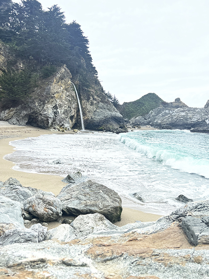 The beach you can photograph but never touch. Sometimes the most beautiful places are best appreciated from a respectful distance.