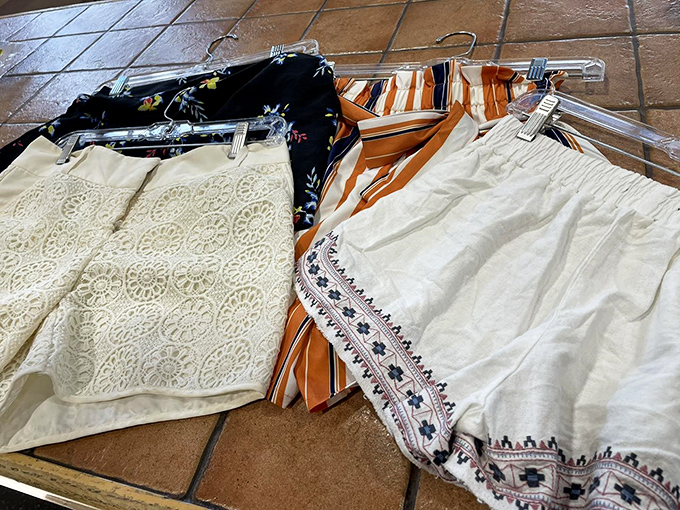 Summer's unofficial uniform hangs ready for action&mdash;these patterned shorts tell stories of barbecues, beaches, and backyard adventures yet to come.