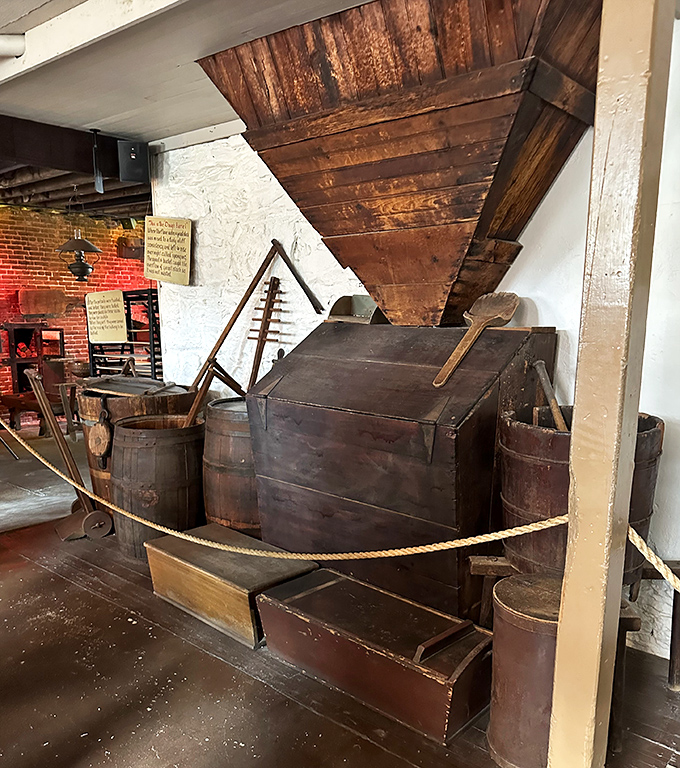 This isn't just old equipment &ndash; it's a wooden time machine that helped create America's pretzel legacy. Industrial archaeology never looked so deliciously interesting.