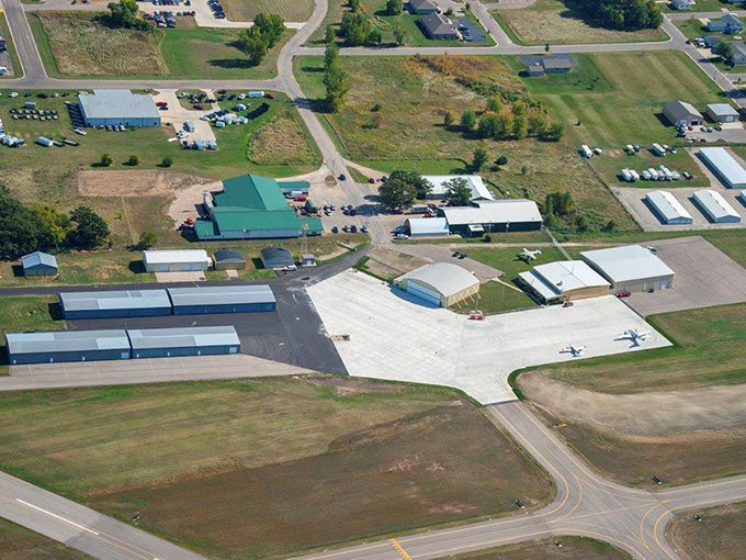 The Albert Lea Airport may be modest in size, but it connects this charming lake town to the wider world&mdash;no TSA lines required.